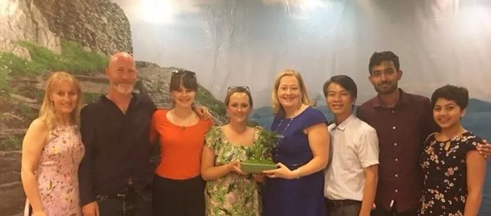 Meeting the Irish Ambassador in Vietnam