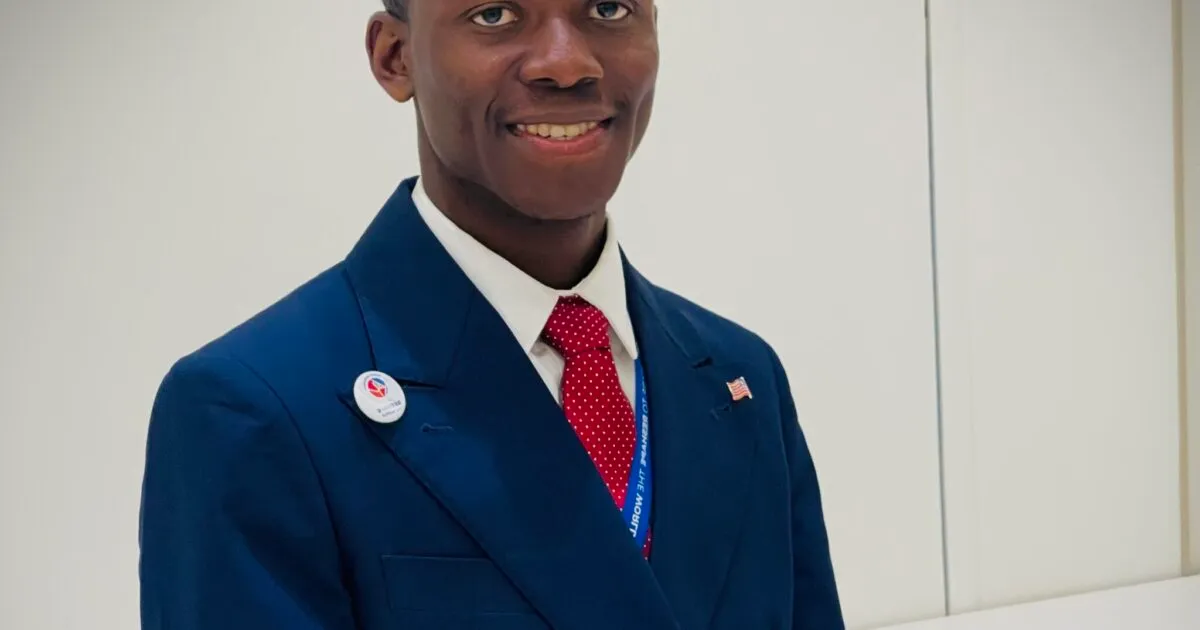Delton Domah (Liberia/USA), Youth Assembly Ambassador | AFS Youth Assembly