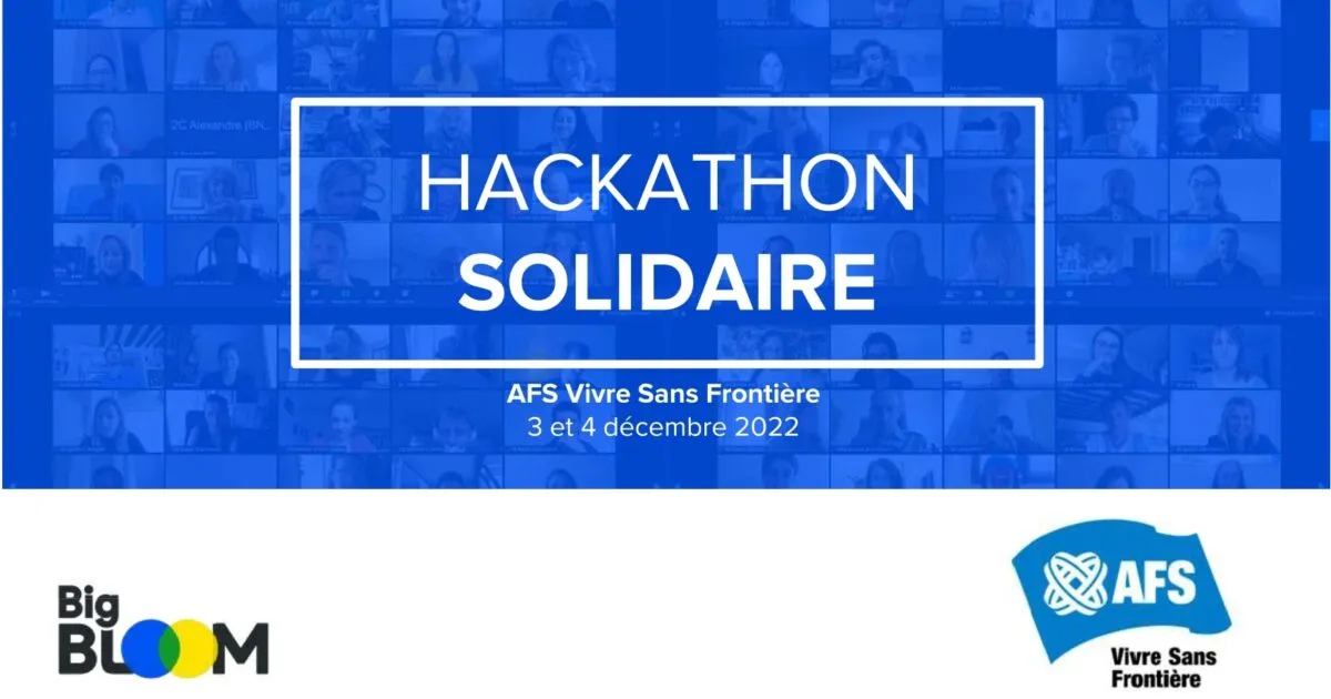 Viens participer à ton 1er hackathon solidaire - France