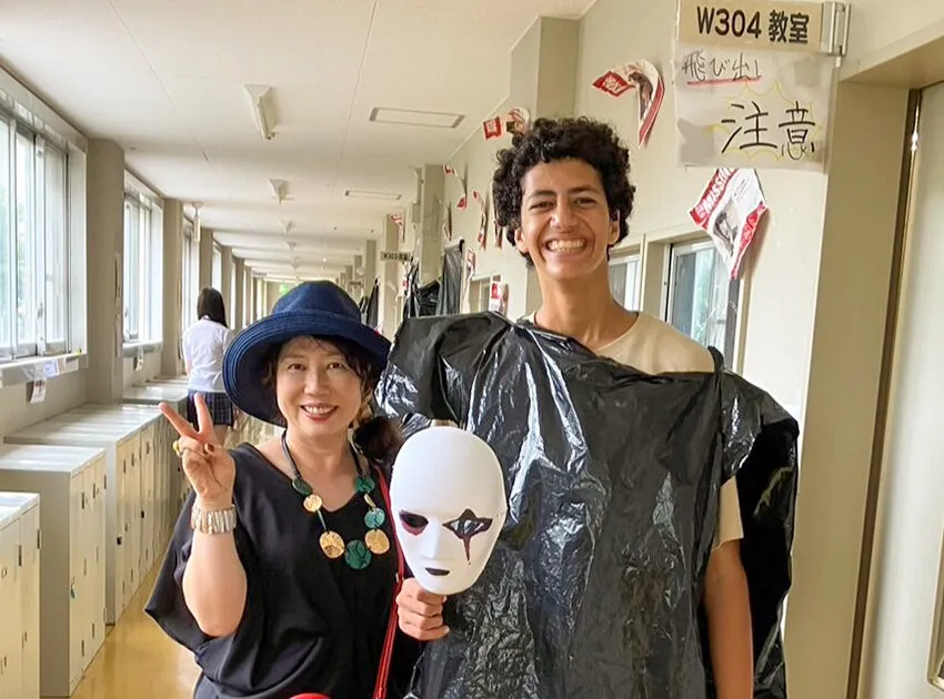 来日留学生（エジプト）の体験談 My AFS Year - AFS Japan