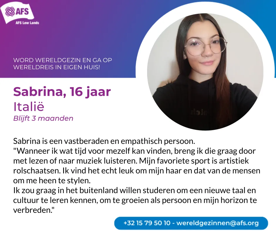 Word wereldgezin! Verwelkom een buitenlandse student in huis